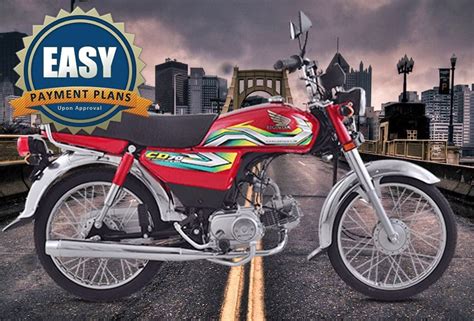 Honda CD 70 Zero Markup Installment Plan