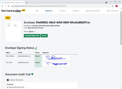 Esign Demo Requesting Signatures From Multiple Signers