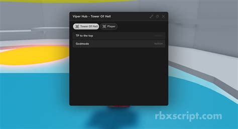 Tower Of Hell Tp To Finish Godmode Jump Power Scripts RbxScript