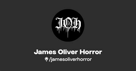 James Oliver Horror Instagram Facebook Tiktok Linktree