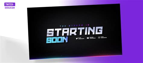 Captivating Starting Soon Screens For Your Livestream