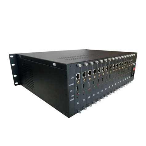 1 4 16 Chs HDMI HD SDI HEVC H 264 IPTV Encoder Magicbox HD4S Series Carrier Grade IPTV Encoder