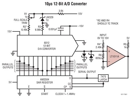 Lt1011 Datasheet And Product Info Analog Devices