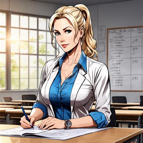 Teacher In The Classroom By Equusfred On Deviantart