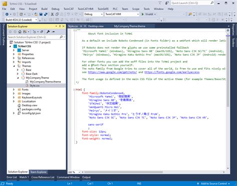 twincat hmi css and themes crash course hello twincat