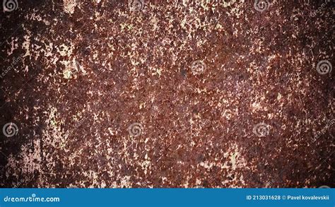 3d Rendering The Texture Of Rust On Metal Stock Illustration