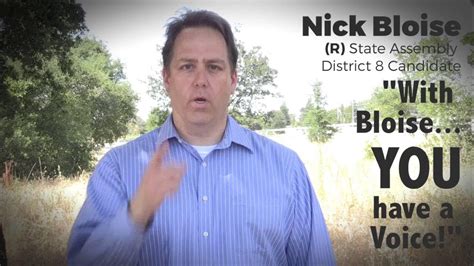 Nick Bloise Candidate For California State Assembly District 8 Youtube