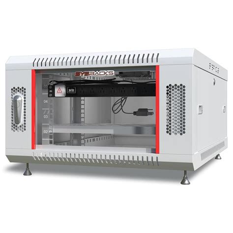 Sysracks 6u Wall Mount Gray Server Rack Cabinet 6 600 For Electronics Tiktok Shop