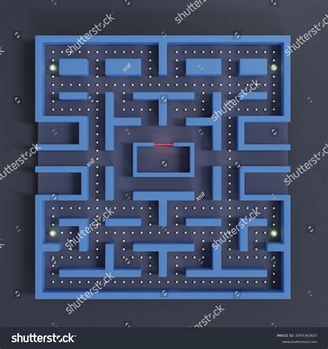Pac Man Maze Template