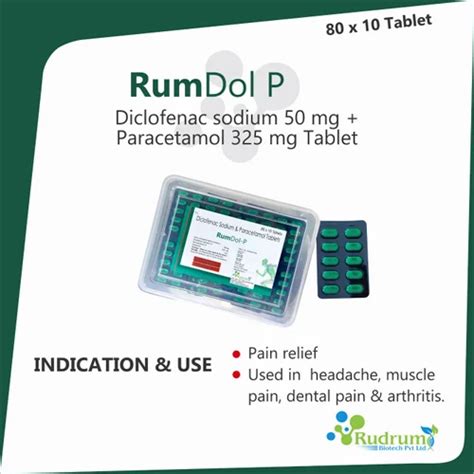 Rumdol P Tablet At Rs 30 Strip Of 10 Tablets Manjalpur Vadodara Id 2851497038830