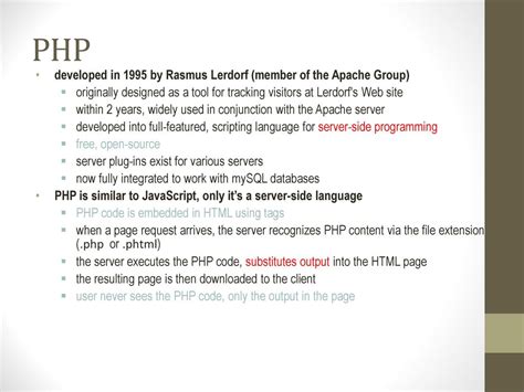 Phpmysql Introduction Ppt Download