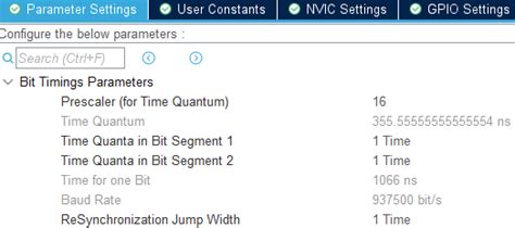 Can Bxcan Bit Time Configuration On Stm32 Mcus Stmicroelectronics