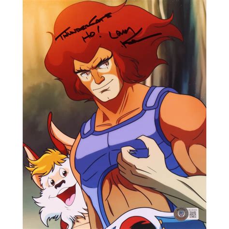 Larry Kenney Signed Thundercats 8x10 Photo Inscribed Thundercats Ho