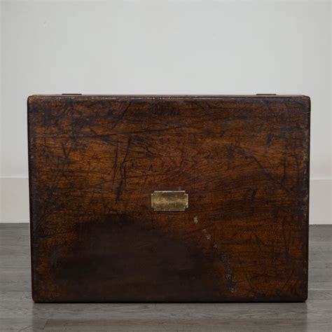 19th Century Mahogany And Brass Silverware Chest From Pennsylvania Circa 1880 For Sale At 1stdibs