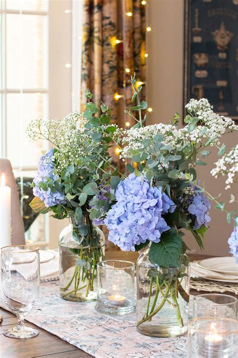 Hydrangea Summer Tablescape Our Southern Home