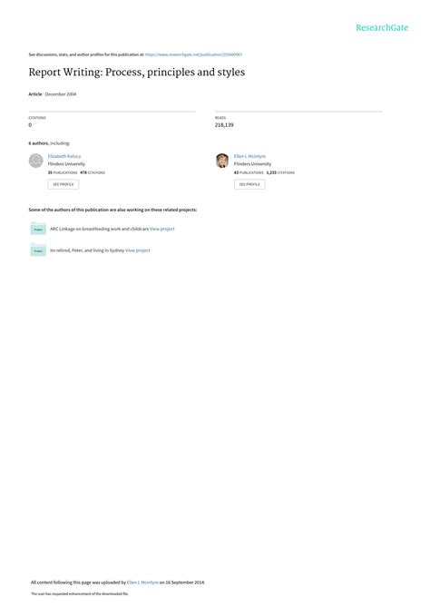 Solution Report Writing Process Principles And Styles Studypool