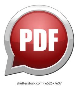 Pdf Button Stock Vector Royalty Free Shutterstock