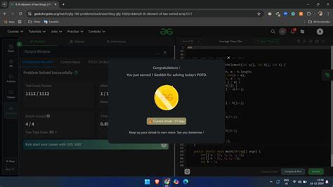 Anushka Maurya On Linkedin Geeksforgeeks Potd Dsa Codingjourney