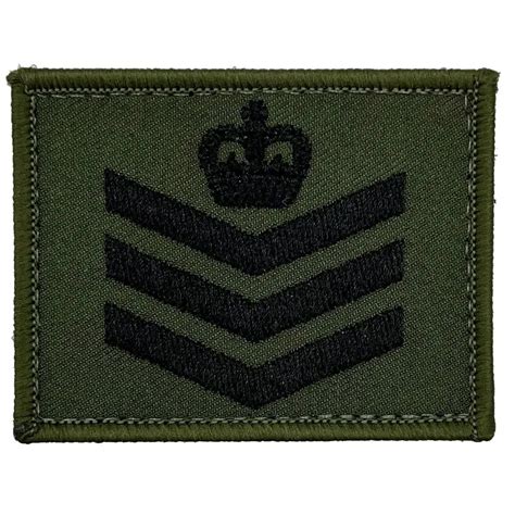 Commando Rank Square Subdued Patch John Bull Clothing