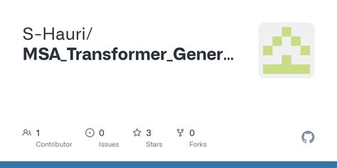 github s hauri msa transformer generator