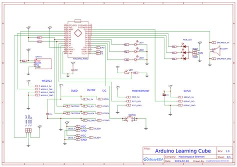 Arduino Learning Cube Platform For Creating And Sharing Projects OSHWLab