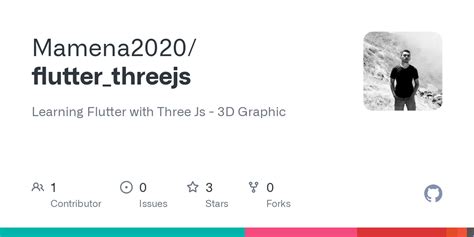Github Mamena2020flutterthreejs Learning Flutter With Three Js 3d Graphic