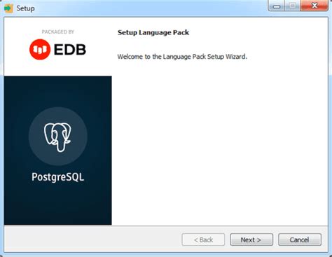 Edb Docs Edb Postgres Advanced Server V13 Installing And Configuring Language Pack