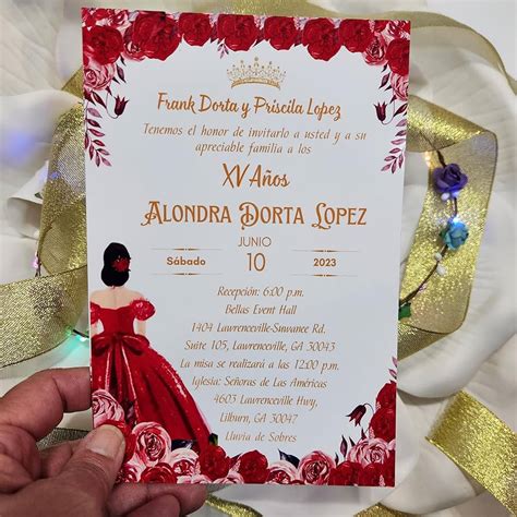15 Años Invitaciones Palabras