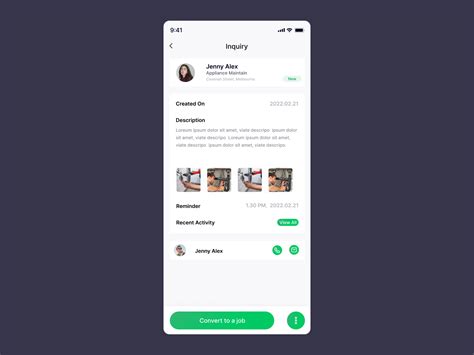 Inquiry Ui Design By Gihan Supun On Dribbble