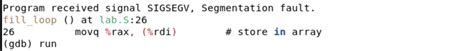 Solved Segmentation Error I Dont Know Why Assembly Debugger