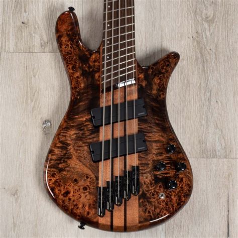 Spector Ns Dimension 5 Multi Scale 5 String Bass Poplar Burl Super