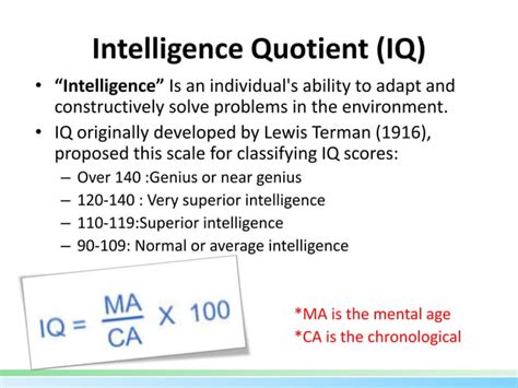 Wechsler Intelligence And Memory Scales Pptx