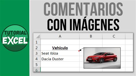 Insertar Imagen En Un Comentario En Excel Tutorial Excel