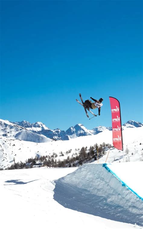 Compétitions De Ski Freestyle à Vars Vars Station De Ski Hautes Alpes