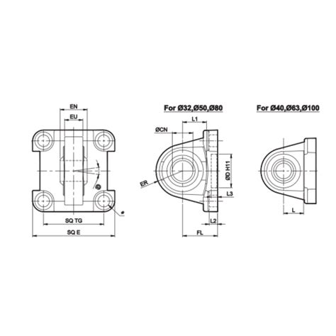 Male Clevis With Spherical Bearing Janatics