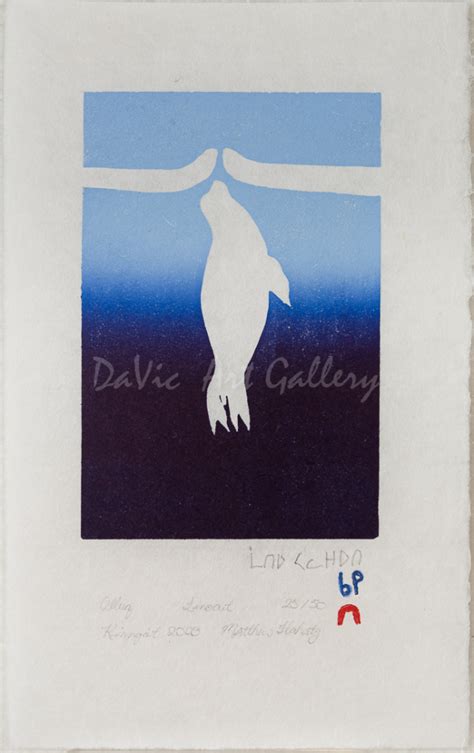 Matthew Flaherty Inuit Artist Cape Dorset Native Canadian Arts