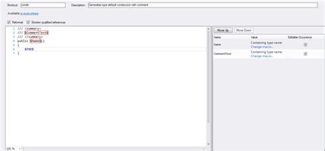Resharper Add Default Parrot Comments Automatically Stack Overflow