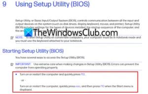 What Is BIOS Key How To Get BIOS Key For Windows PC