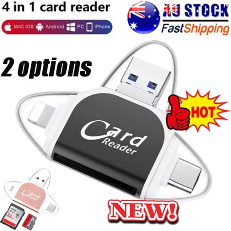 Multi Port 4 In1 Universal Sd Tf Card Reader Hot Sale 13 99 Picclick Au