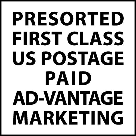 Indiciapermit Imprint For Postage Ad Vantage Marketing