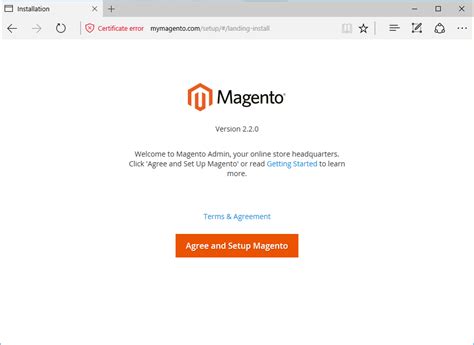 install magento 2 in debian