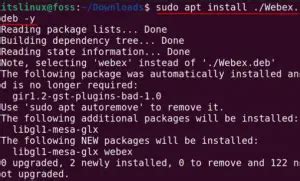 How To Install Cisco WebEx In Linux Its Linux FOSS
