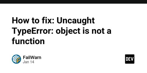 Codingcatdev On Linkedin How To Fix Uncaught Typeerror Object Is