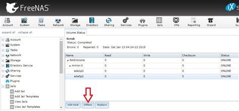 Freenas Successfully Recovered From Failed Drive New Screwdriver