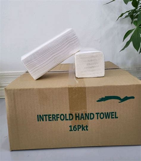 Interfold Hand Towel 16pkt Ready Stock Lazada