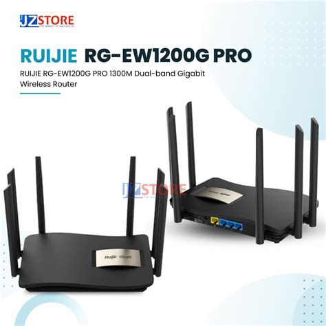 Ruijie Rg Ew1200g Pro 1300m Dual Band Gigabit Wireless Router Jz Store