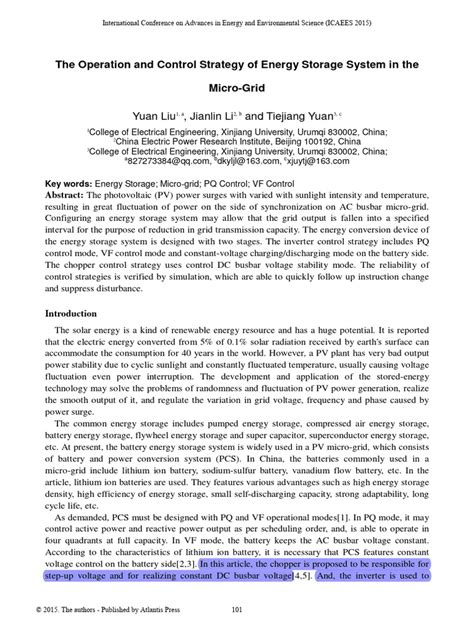 Besscontrol Pdf Electrical Grid Photovoltaics
