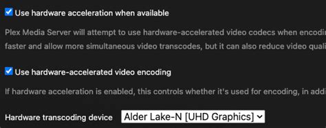 Hardware Transcoding Not Working Ive Rtfm Send Help Rplex