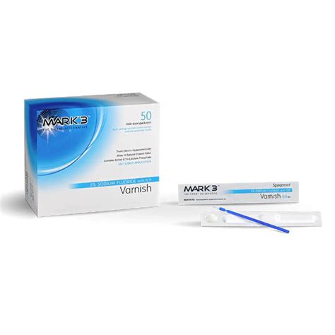 Mark3 5 Sodium Fluoride Varnish With Tcp 50bx Jmu Dental