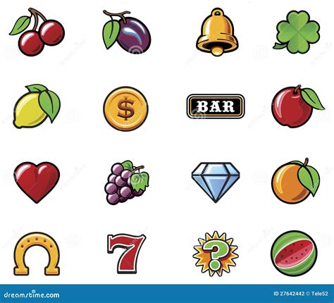 Slot Machine Symbol Stock Illustrations 14906 Slot Machine Symbol